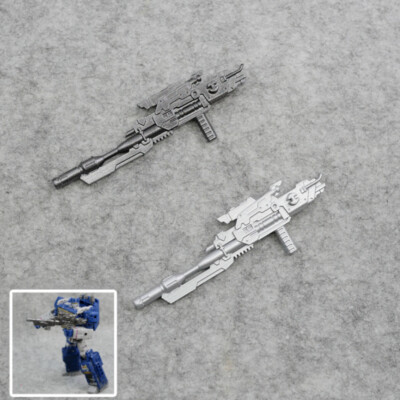 Black/Sliver Big Gun Weapons Upgrade Kit For Siege Earthrise Soundwave ...