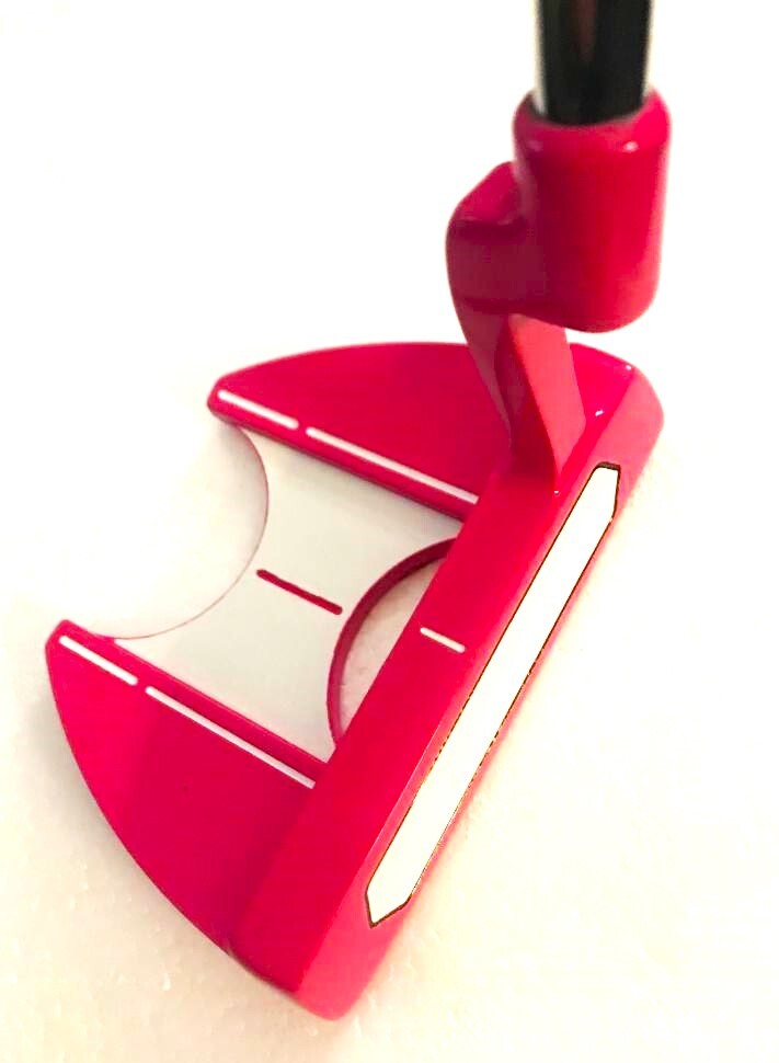 LADIES EGK PINK PUTTER, APOLLO STEPLESS STEEL SHAFT, EGK PINK SMOOTH ...