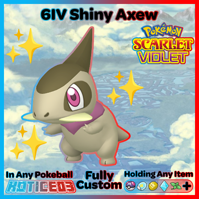 Pokemon Sword Axew Evolution