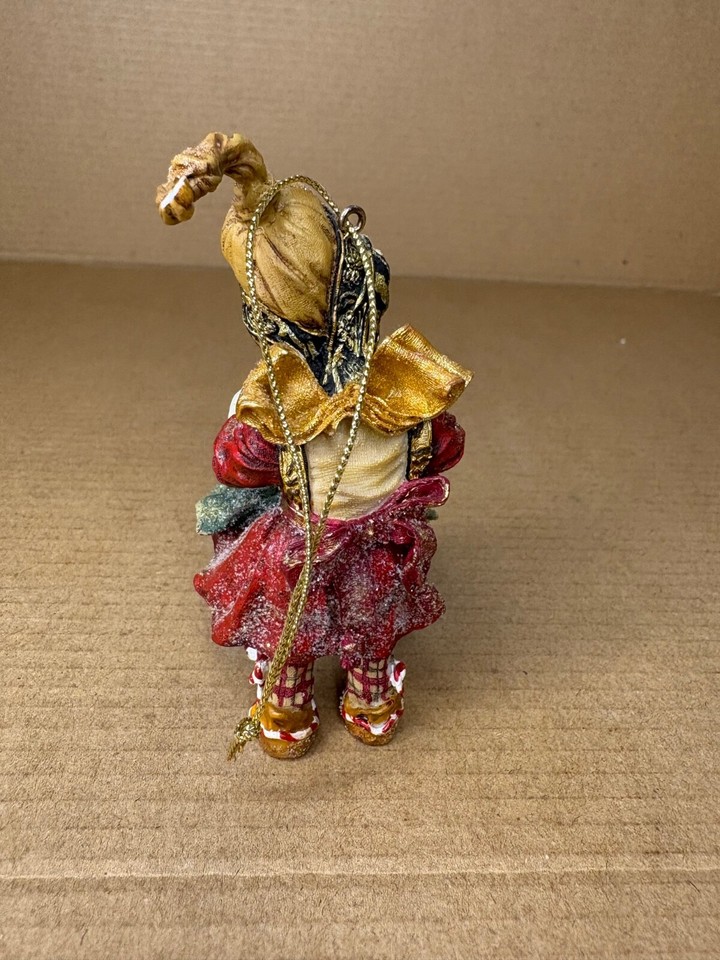 Demdaco Drolleries Resin Elf Woman Figurine Christmas Ornament D ...