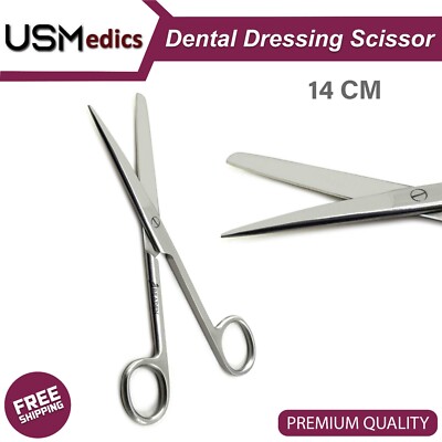 Dissecting Dressing Surgical Operating Scissor Medium Veterinary ...