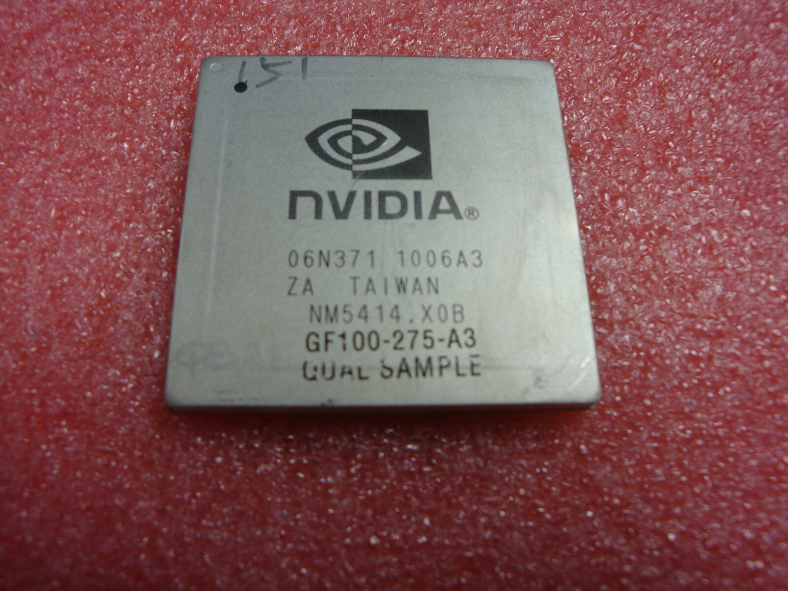 Vintage NVIDIA GF100-100/275/375-A3 graphic IC chip Very RARE parts | eBay