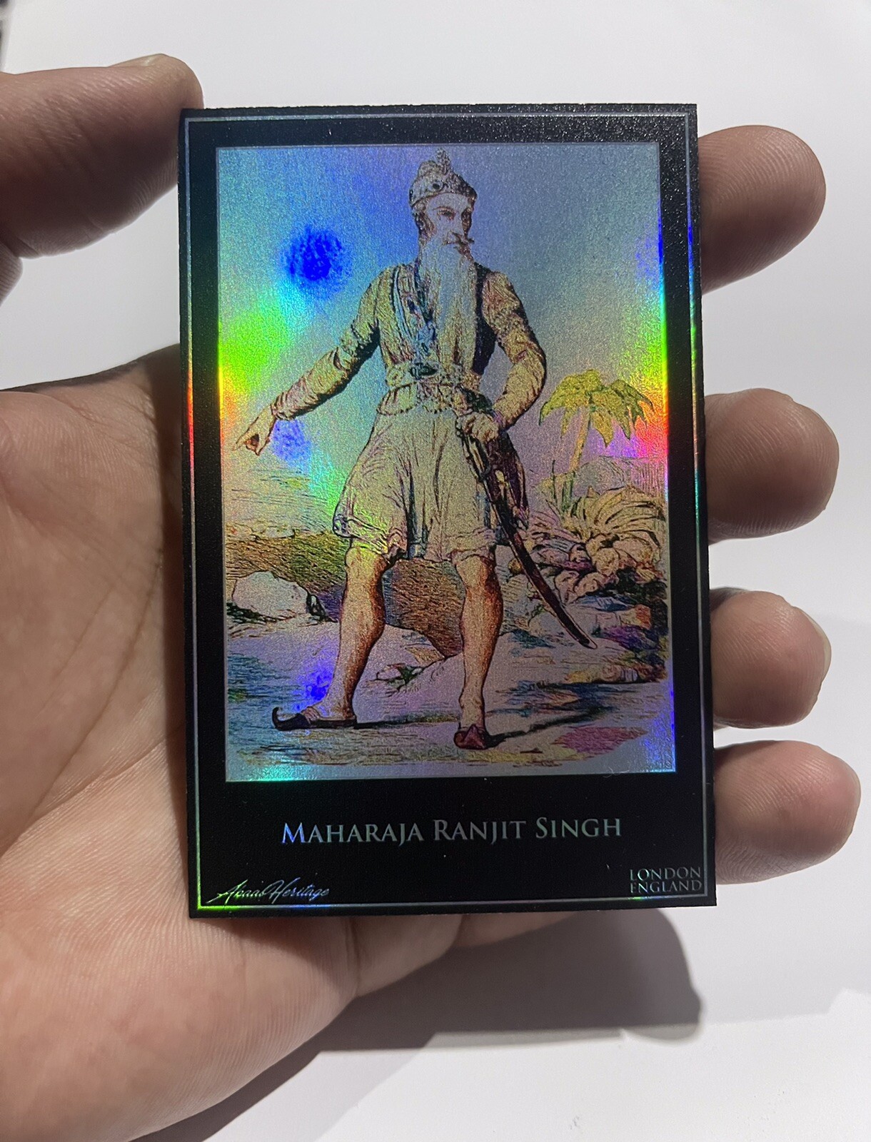 Maharaja Ranjit Singh CDV Card Collectable Punjab Limited Edition ...