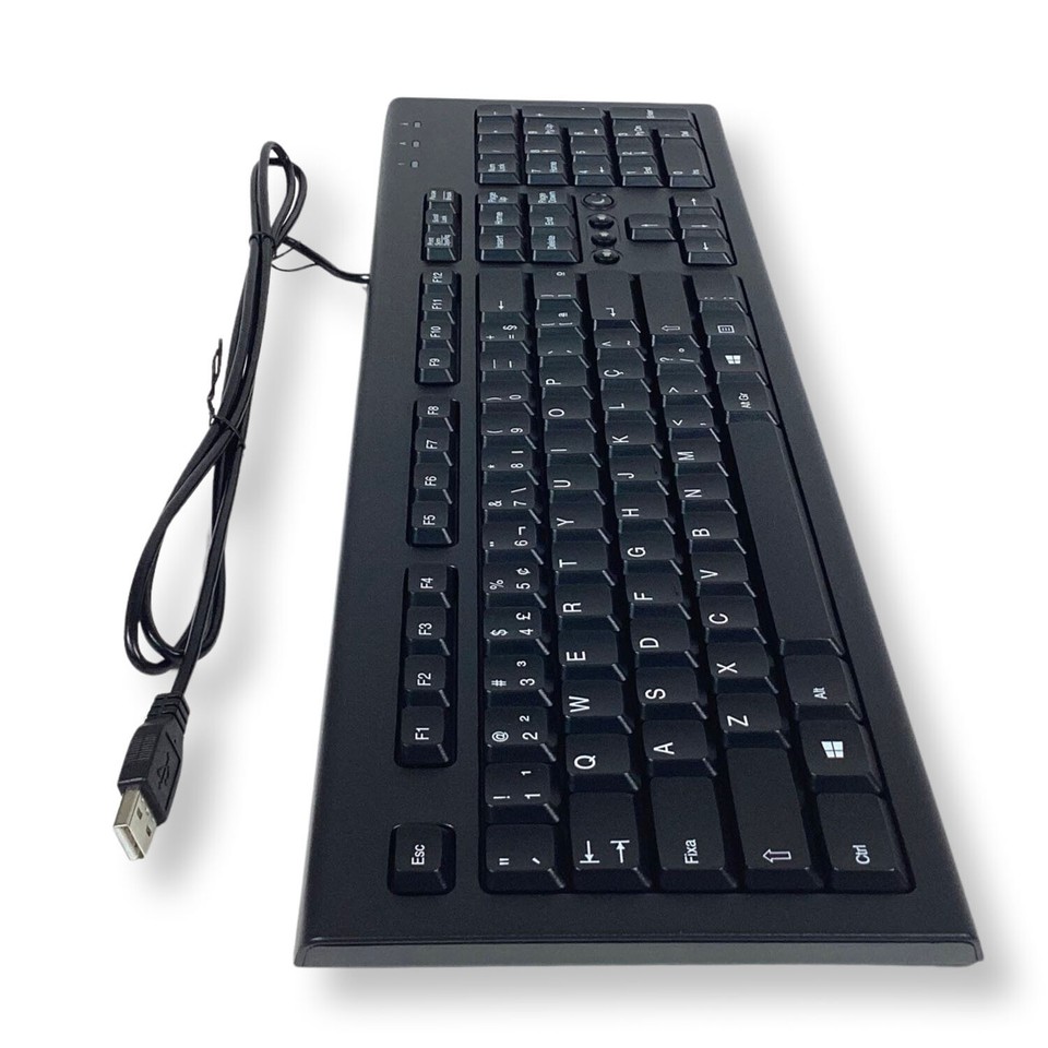 HP COMPAQ 505130-121 Brazilian USB Wired Desktop Keyboard PR1101U ...