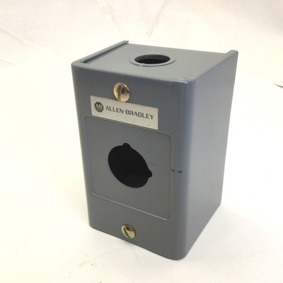Allen-Bradley 800H-1HZ E-Stop Enclosure, Grey, Series L, Has Holes | eBay