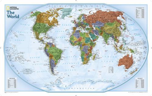 National Geographic Reference Map Ser.: World - National Geographic by ...