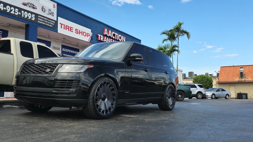 24 INCH Asanti ABL-AB045 Double Dark WHEELS RIMS & TIRES Toyo Proxes ...