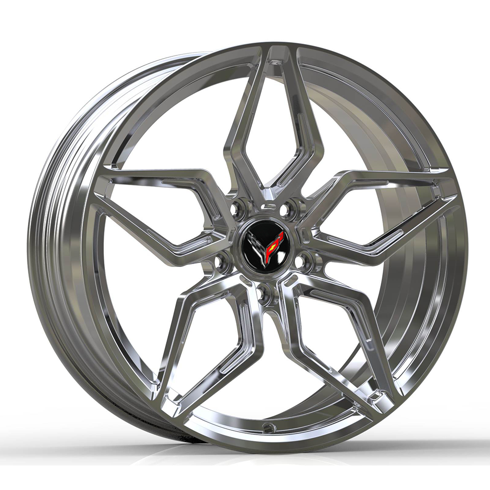 19" 20" ALT5R Forged Chrome wheels for C6 C7 Corvette Z06 Grand Sport ...