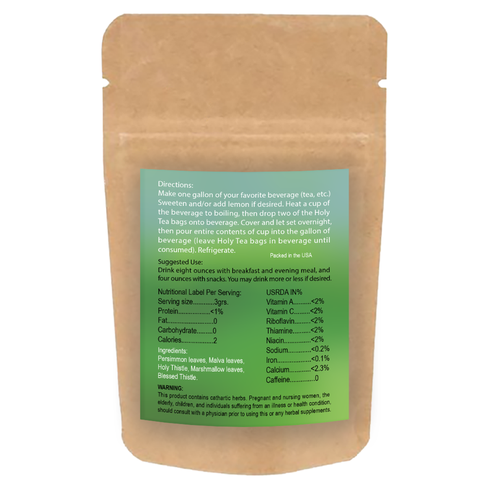 Dr Miller's Original Youthin™ Holy Tea Detox - 24 teabags | eBay