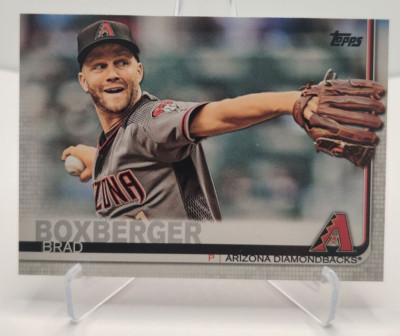 2019 Topps Series 1 Brad Boxberger #305 Arizona Diamondbacks baseball ...