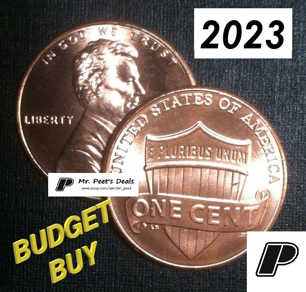 🔥(2 Coins) 2023 P&D Lincoln Penny Cent Set from Fed Rolls BUDGET BUY | eBay