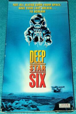 GREG EVIGAN, MIGUEL FERRER, TAUREEN BLACQUE, Deep Star Six, VHS 12236108931| eBay