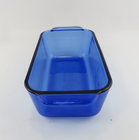 Vintage PYREX Cobalt Blue Glass Loaf Pan #213-R Kitchen Bakeware ...