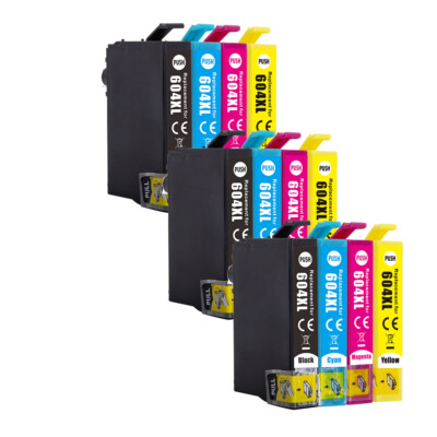 Compatible Epson 604XL Ink Cartridges – Full Sets & Multipack Options ...