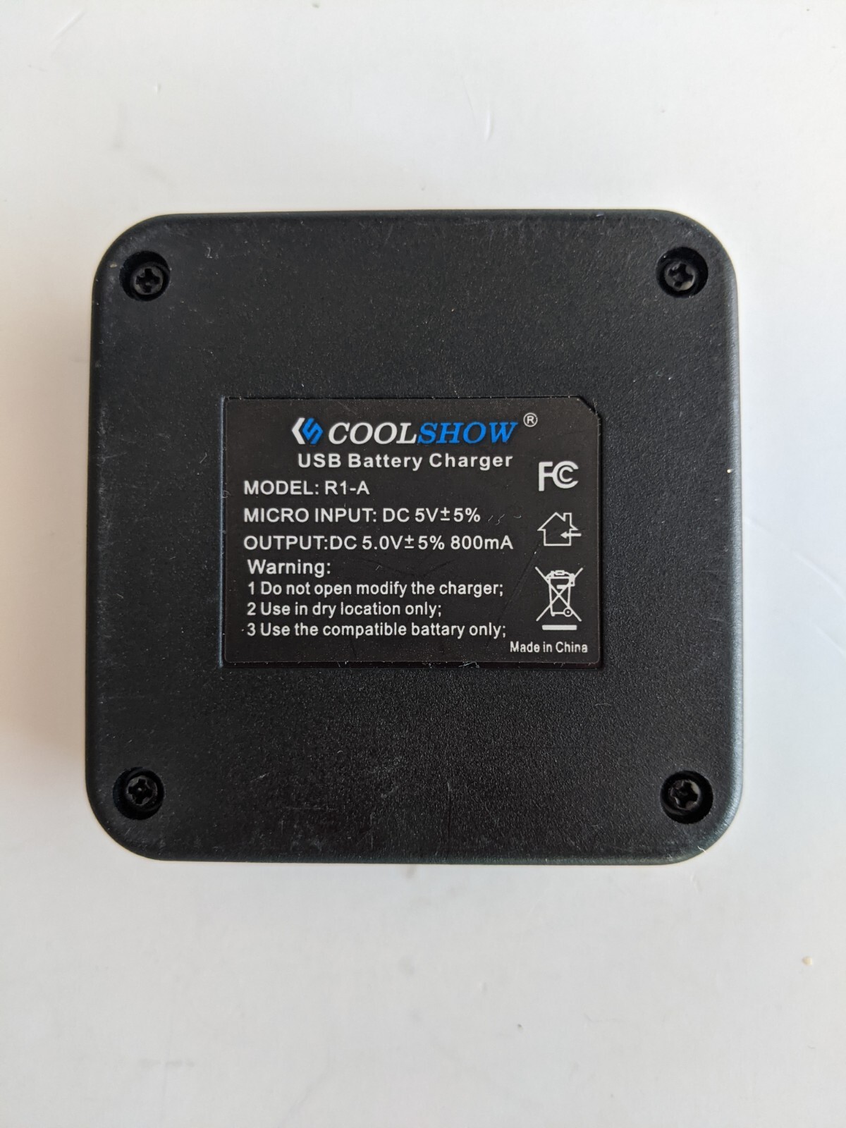 Ring Battery Charger, Dual Port Charging Station for Ring Spotlight Cam ...