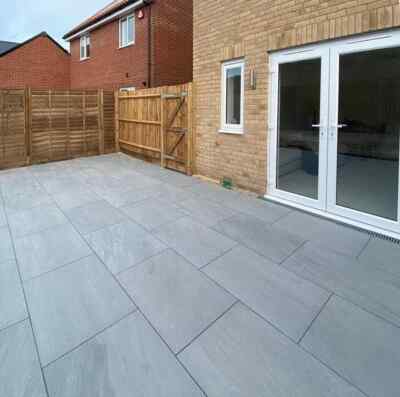 Kandla Grey Porcelain Paving Tiles - 600x900 - 20mm Patio Different ...