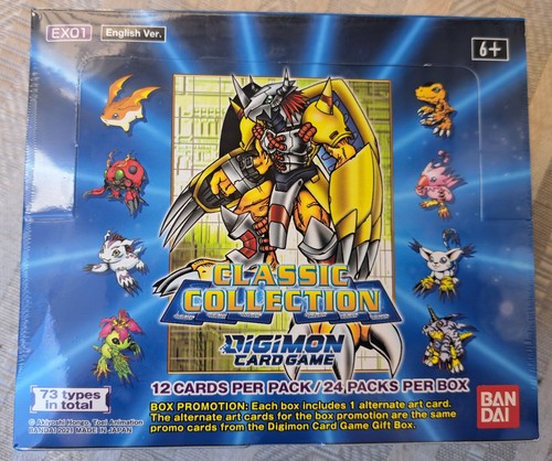 DIGIMON CARD GAME: CLASSIC COLLECTION Factory Sealed Booster Box | eBay