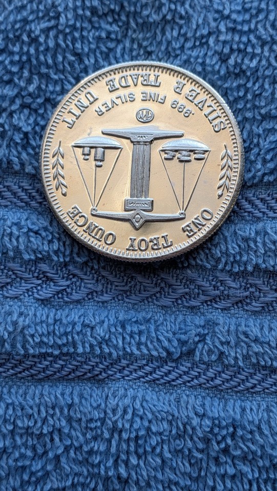 1 Troy Oz Silver Round Trade Unit .999 | eBay