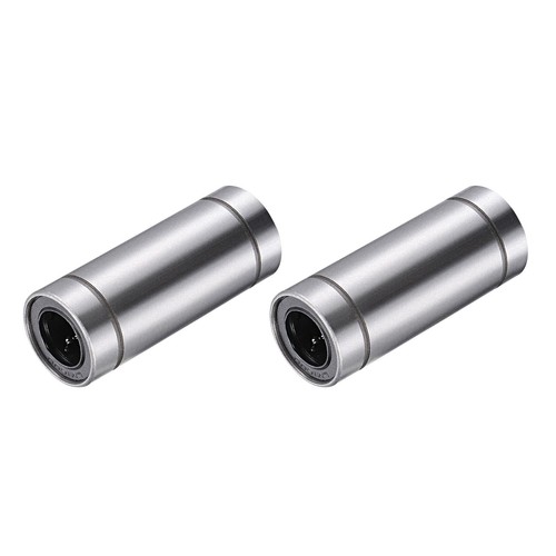 2 Pack LM16UU 16mm Bore 28mm OD Linear Ball Bearings Extra Long LM16LUU ...