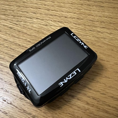 LEZYNE MEGA XL GPS Bike Computer with Original & REC Mounts, Excellent ...