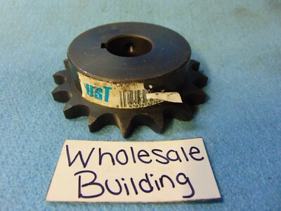 UST, SPROCKET, H50B17F 1, CHAIN #50, 17 TEETH, 1" BORE, 4.703" OD | eBay