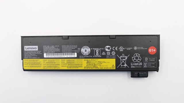 Lenovo 01AV425 10.8V 48Wh 6-Cell Li-Ion Laptop Battery For ThinkPad for ...