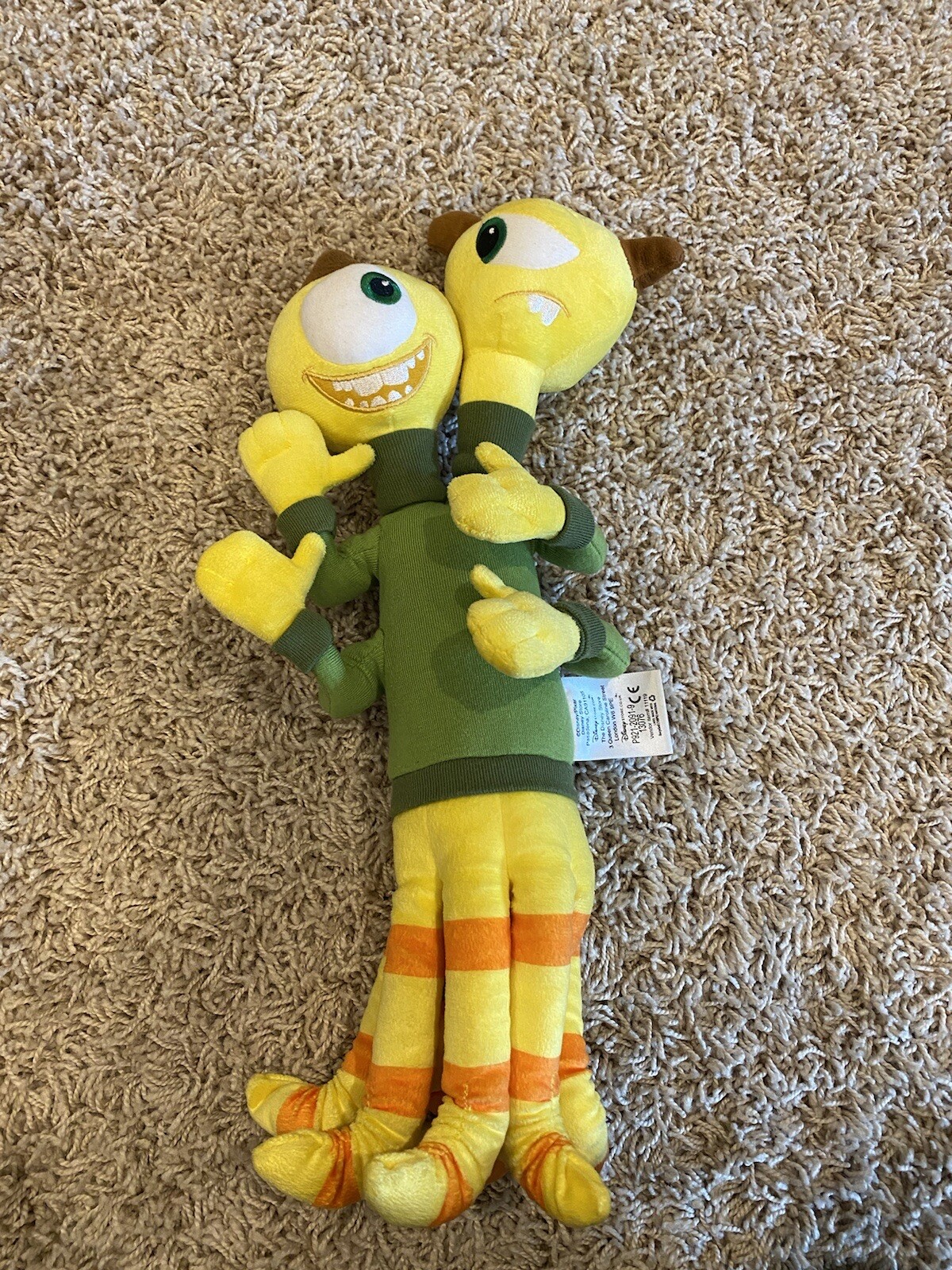 Disney Store Disney Pixar Monsters University Terri and Terry Plush | eBay