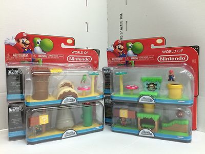 Nintendo Super Mario Bros U Micro Land Regular Full Collection (4 pks ...