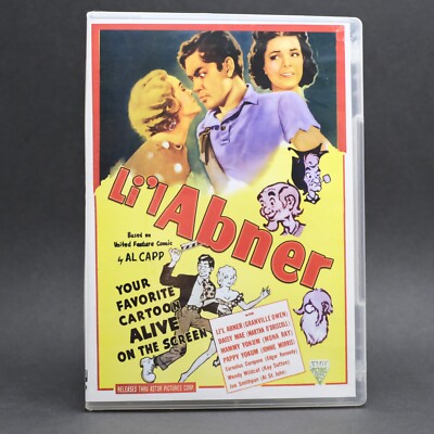 Li'l Abner (DVD-R, 1940) B&W Al Capp, Live Action Comic, 78 Mins, Buster Keaton 644827159321| eBay