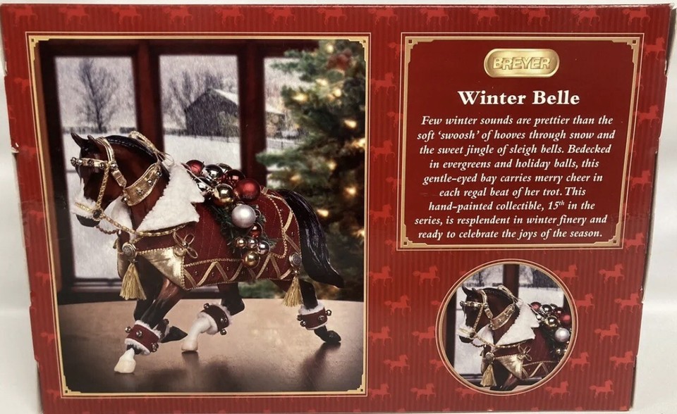 Breyer Horse 2011 Holiday Winter Belle CHRISTMAS HORSE WINTERBELLE | eBay