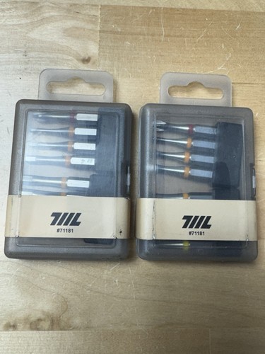 2 QTY - 711L 8 pcs edc tool set of 50mm 1/4" Hex Driver Tips LOT | eBay