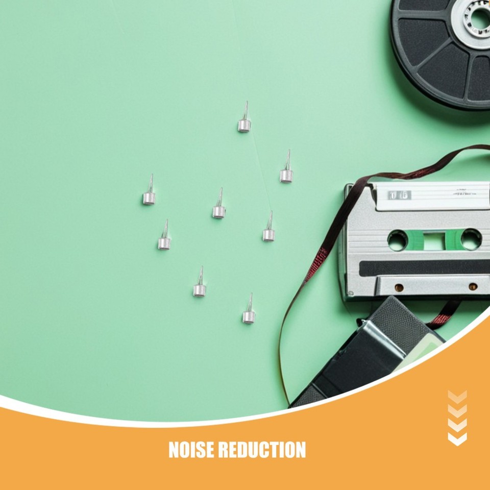 100pcs 6x5mm Electret Microphone Pickup - Copper Electret Condenser Mic with 2 | eBay Australia