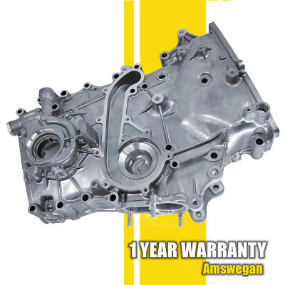 Engine Timing Cover + Oil Pump Fit 05-15 Toyota Tacoma 11310-75070 2.7L ...