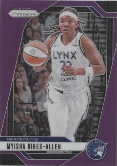 2024 Panini Prizm WNBA - Myisha Hines-Allen #20 Purple Prizm /149 for ...