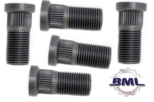 LAND ROVER DEFENDER FRONT DRIVE SHAFT AND HUB WHEEL STUD OEM 5 X PART ...