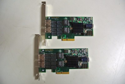 LOT OF 2 Interface Masters Niagara Dual Port PCIe Gigabit Ethernet ...