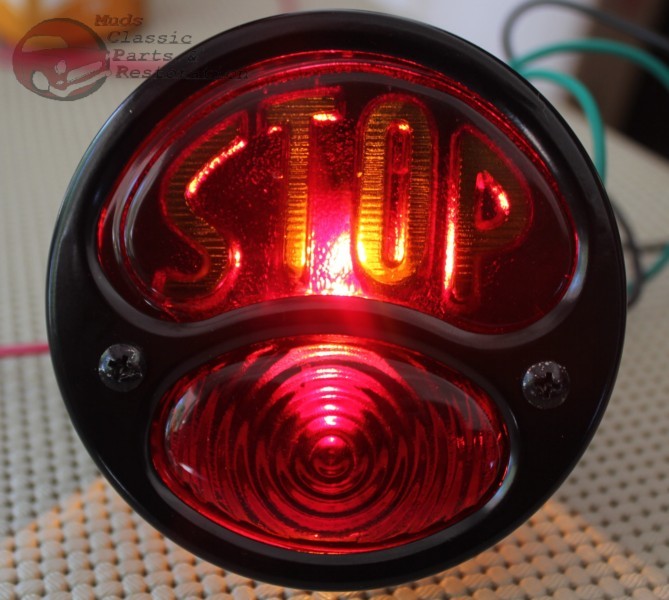 Model A Hot Rat Rod Taillight Lamp Bracket Set Rear Brake Stop Custom ...