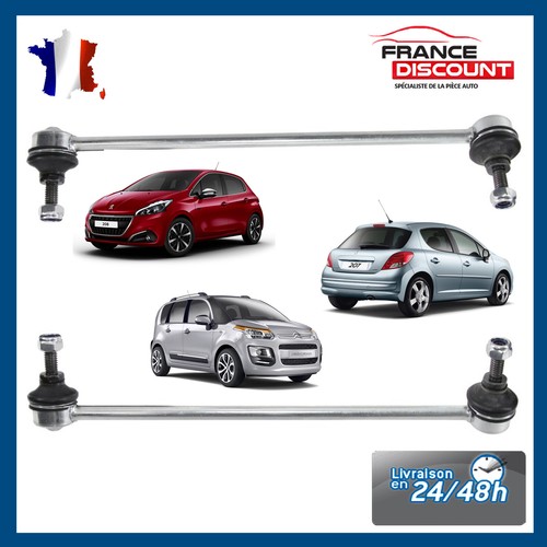 Biellette de suspension Avant Gauche + Droit C3 Picasso & 207 = 508768 ...