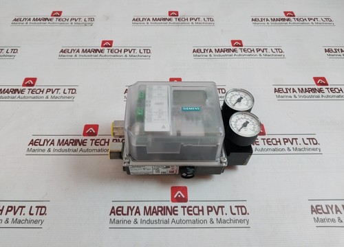 Siemens 6DR7101-1AN14-4BC0 Electropneumatic Positioner SIPART PS100 REV ...