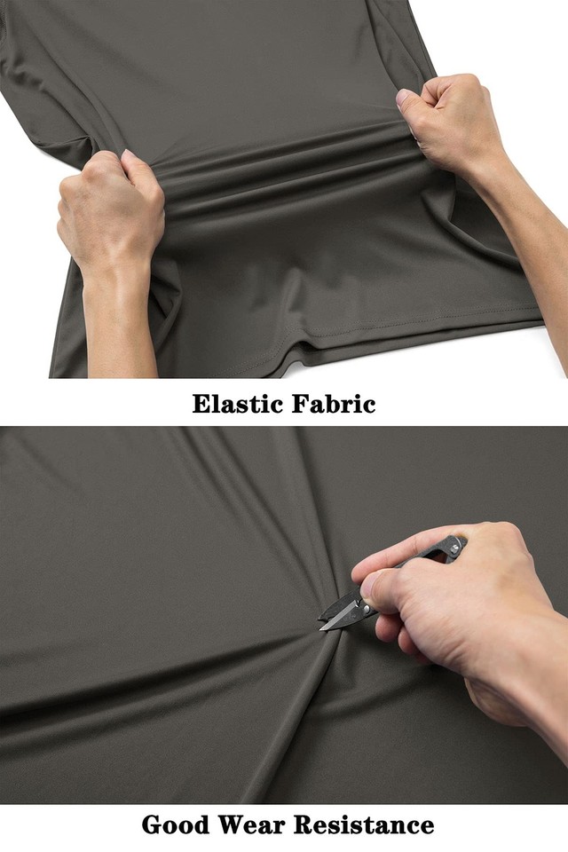 UPF50+ Men's 1/4 Zip Sun Block UV Shirts Long Sleeve Performance ...