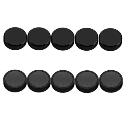 (Black) Magnets | Fridge & Whiteboard Magnets | 20mm Round Memo Board ...