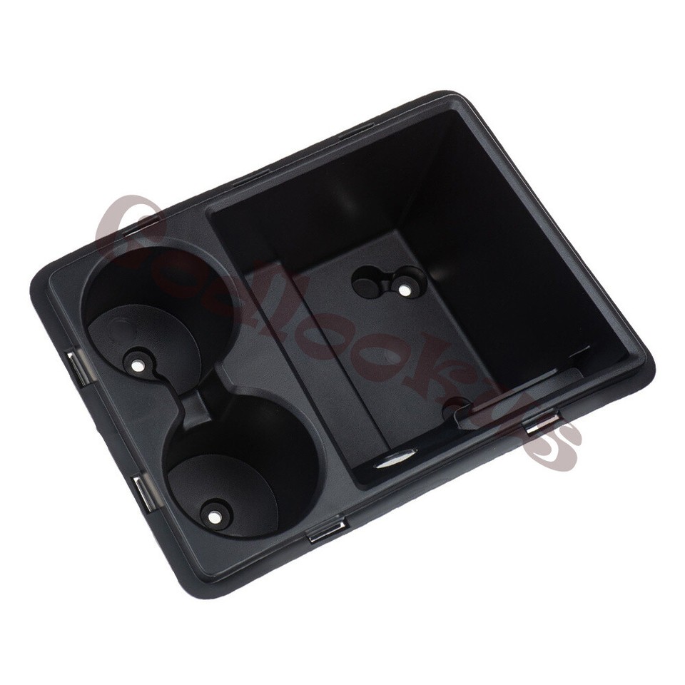 1QR15DX9AA Console Cup Holder Storage Fit For 2010-16 Dodge Ram Black ...