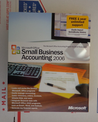 Microsoft Office Small Business Accounting 2006 | eBay