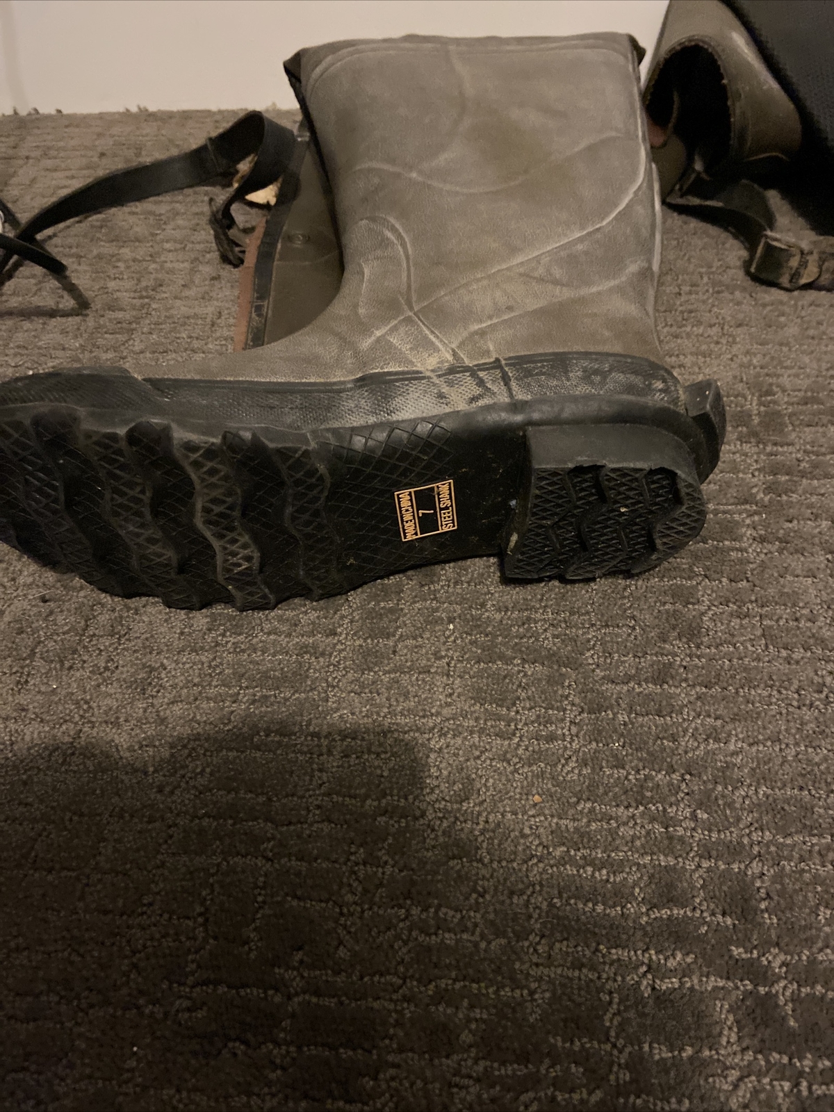 Pro Line Hip Boot Brown Waterproof Insulated Steel Shank Boots Men's ...