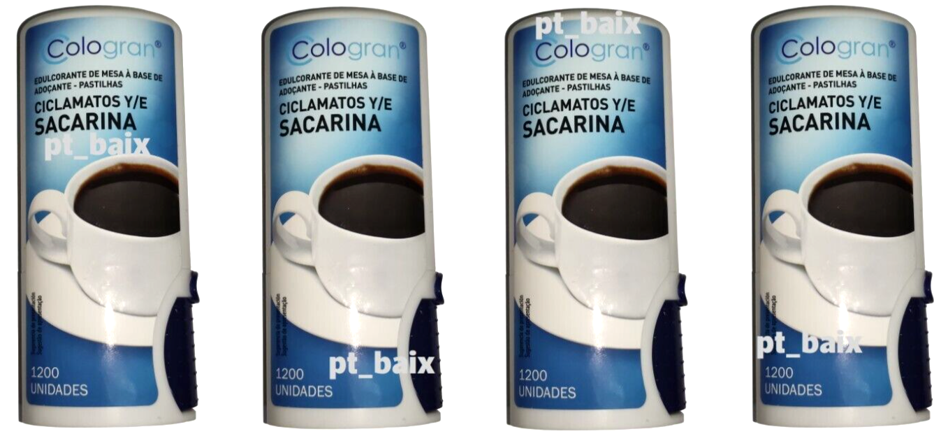 Cologran 4X1200 (4800 Tablets) Diabetic Low Calorie Sweeteners ...
