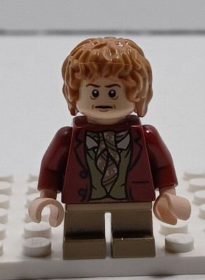 Lego Bilbo Baggins Minifigure lor030 79004 79000 Hobbit LOTR Lord Rings ...