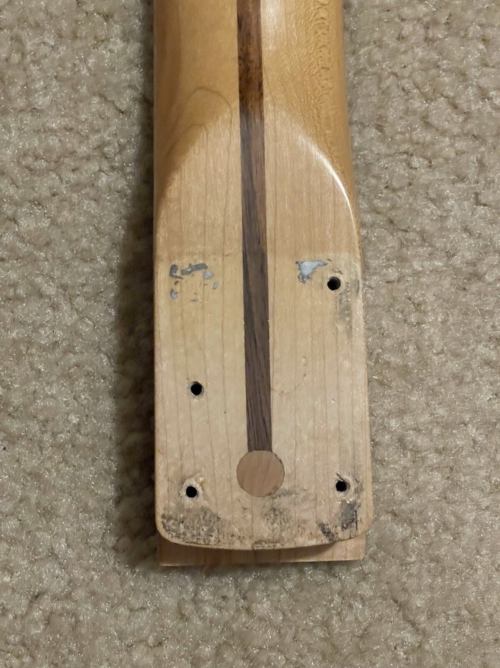 1989 Fender Squire Floyd Rose Stratocaster Guitar Neck Rosewood Fret ...