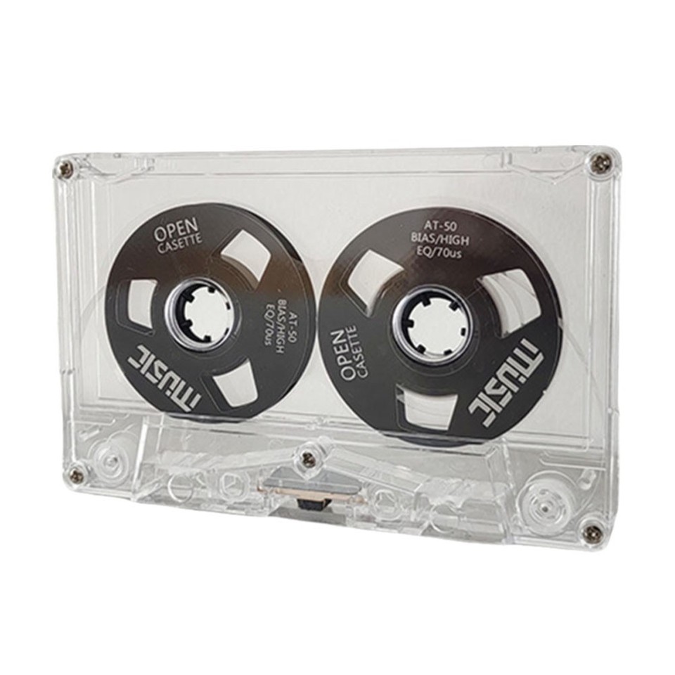 Record Anytime with Compact Double Sided Blank Cassette Tape 50 Minutes ...