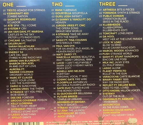 CLUBLAND 100% EUPHORIC - 3 X CDS 90S & 2000 TRANCE & IBIZA DANCE - CD ...