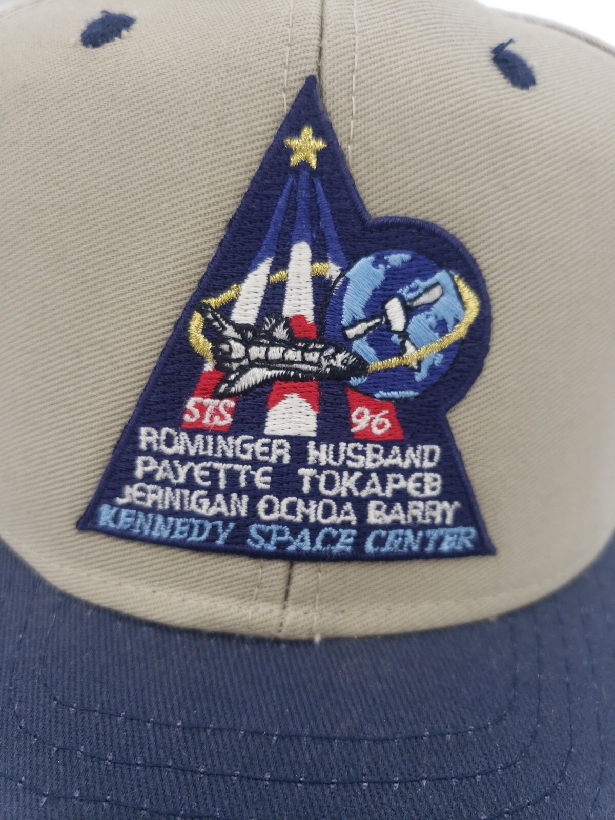 NASA Space Shuttle 1996 Vintage Snapback Baseball Hat - Gem